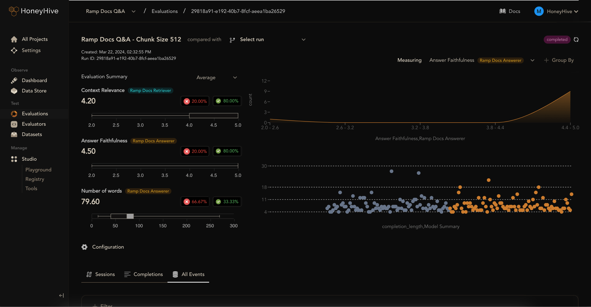 HoneyHive - AI Observability and Evaluation Platform